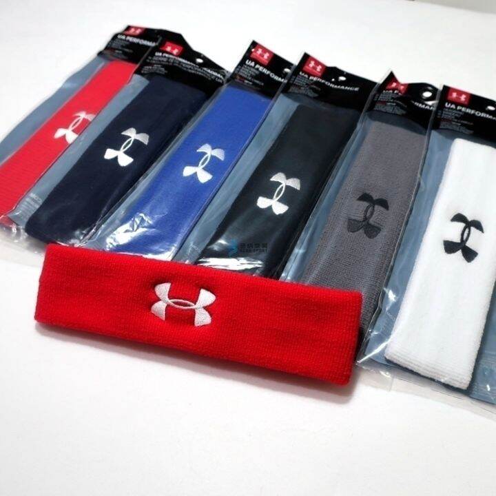 OkletsGo. ผ้าคาดผม สายรัดศรีษะ UA performance Headband มี 6 สี ใส่ได้ ...