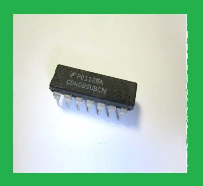 IC CD4069UBCN INVERTER CIRCUIT DIP14 FAIRCHILD ORIGINAL | Lazada Indonesia