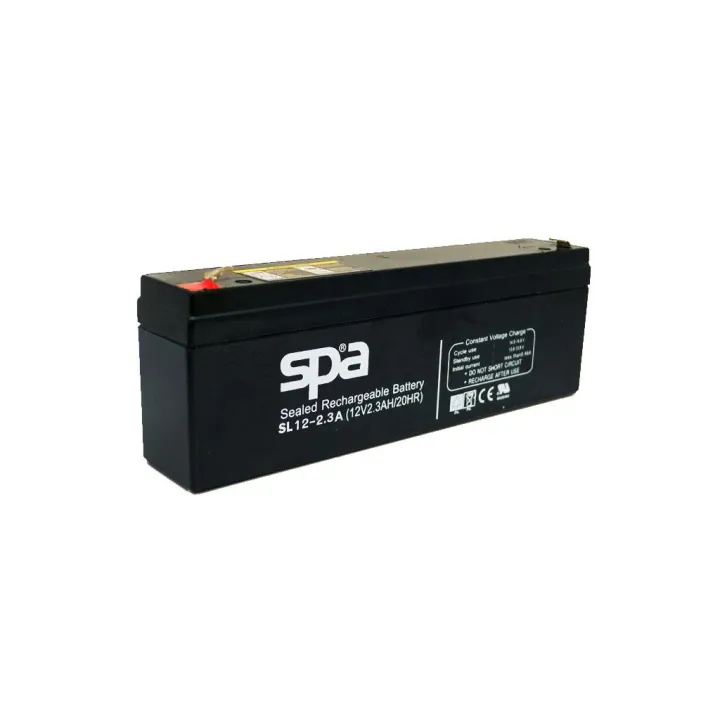 SLA Battery SL 12-2.3 SPA 12V 2.3AH ออกใบกำกับภาษีได้ batterymania ...