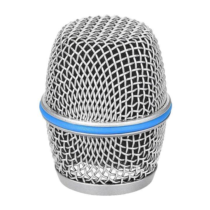 Microphone Replacement Head Grille Microphone Head Steel Mesh Handheld ...