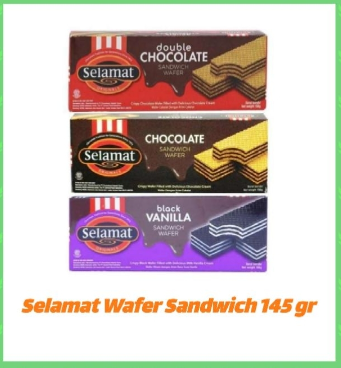 Selamat Wafer Sandwich 145gr | Lazada Indonesia