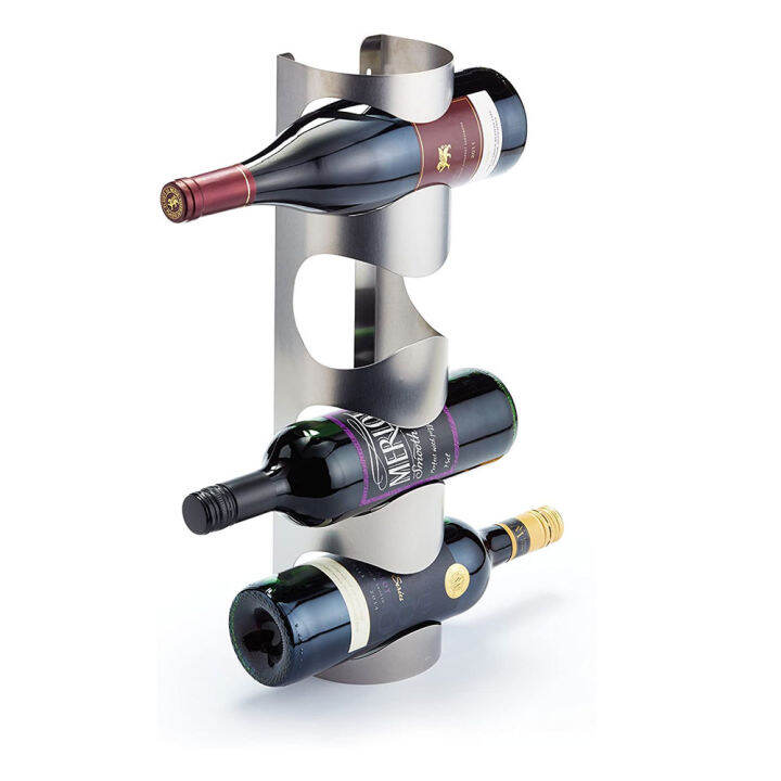BarCraft Wall Mounted Wine Rack Stainless ที่วางขวดไวน์ รุ่น BCWRSS ...