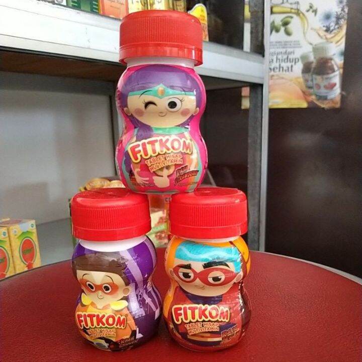 fitkom tablet hisap multivitamin | FITKOM (TABLET HISAP MULTIVITAMIN ...