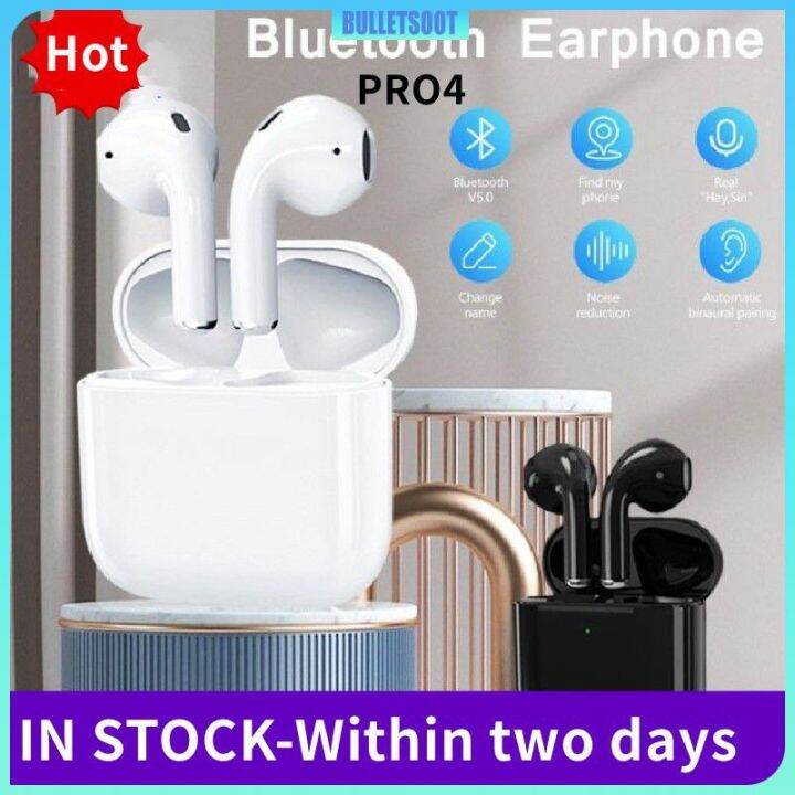 【Shipment From Philippines】Wireless Bluetooth Headset Pro4 TWS Wireless ...