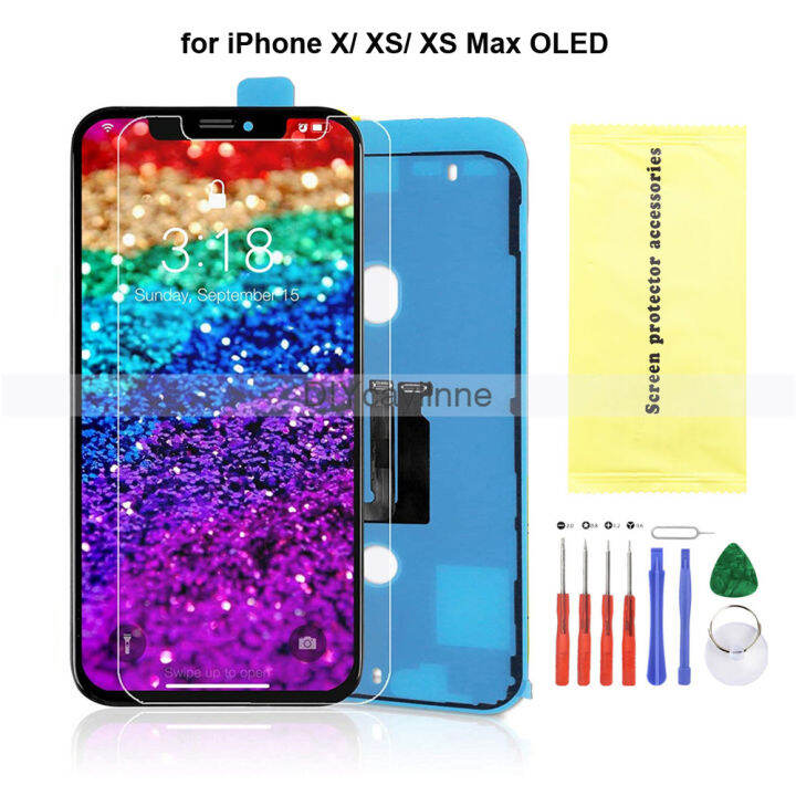 Amoled Hard OLED Display for iPhone X / XS Max / XR LCD Display ...