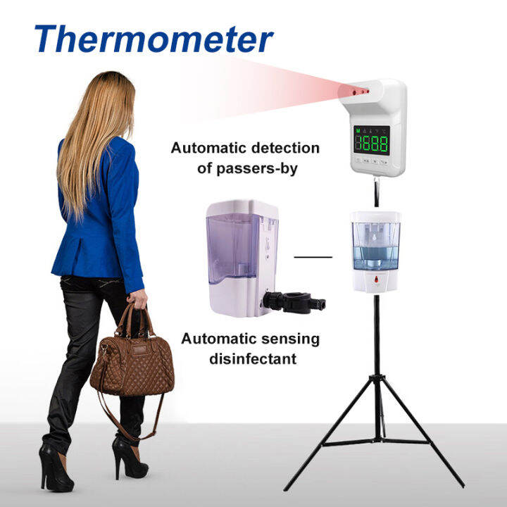 K3 PLUS Infrared Thermometer Scanner Temperature Scanner with Stand ...