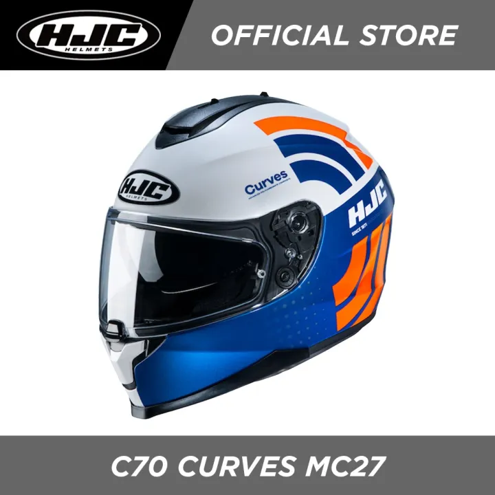 HJC Helmets C70 Curves MC27 | Lazada PH