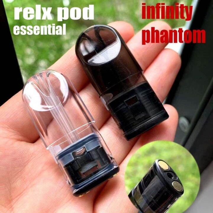 Relx Essential Relx Infinity Relx Phantom Zalan R5 Pod Refillable Empty ...