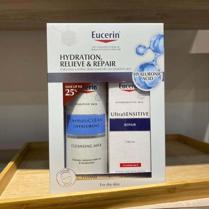 Eucerin Hydration Relieve & Repair Set | Lazada
