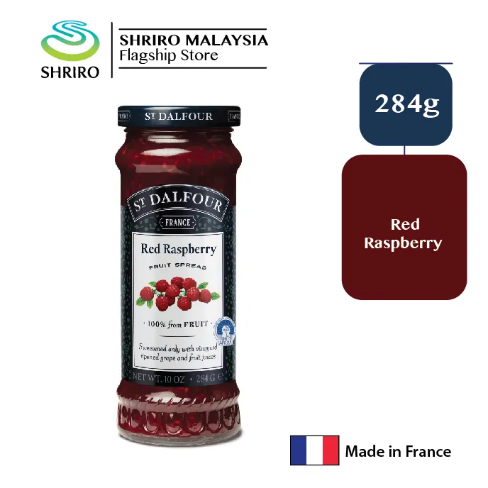 ST DALFOUR FRUIT SPREAD RED RASPBERRY 284G | Lazada