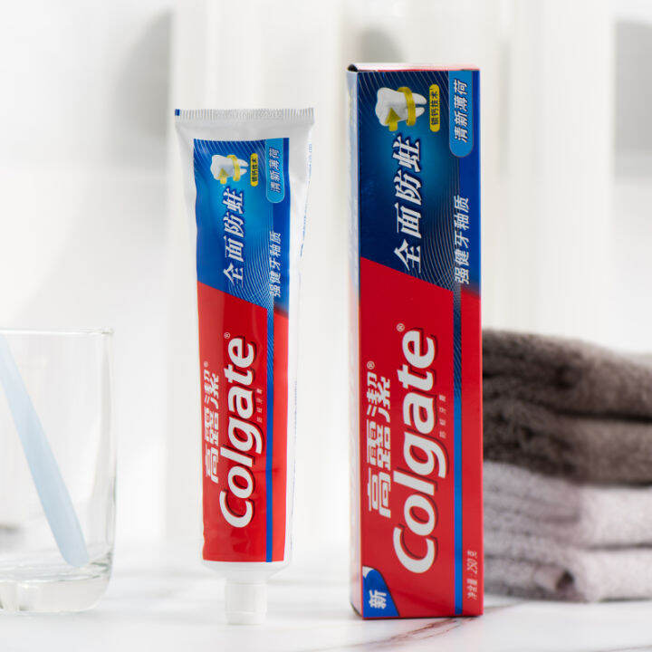 Colgate toothpaste is fully moth-proof, teeth-fixing, fresh breath ...