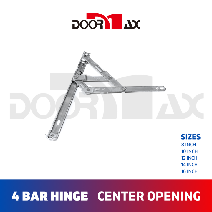 DOORMAX Center Opening 4 Bar Hinge for Casement and Awning | Lazada PH