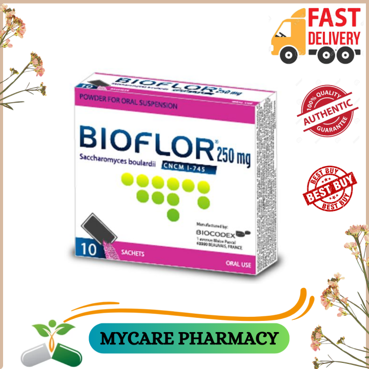 Bioflor Saccharomyces Boulardii CNCM I-745 250mg (10'sachet) (yeast ...