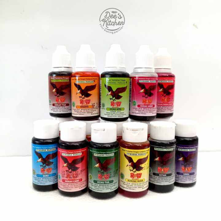R&W Pewarna Makanan Oil-based 30ml | Lazada Indonesia
