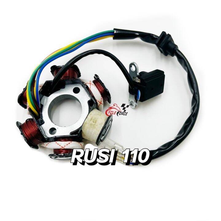 stator coil rusi 110 motorcycle stator coil | Lazada PH