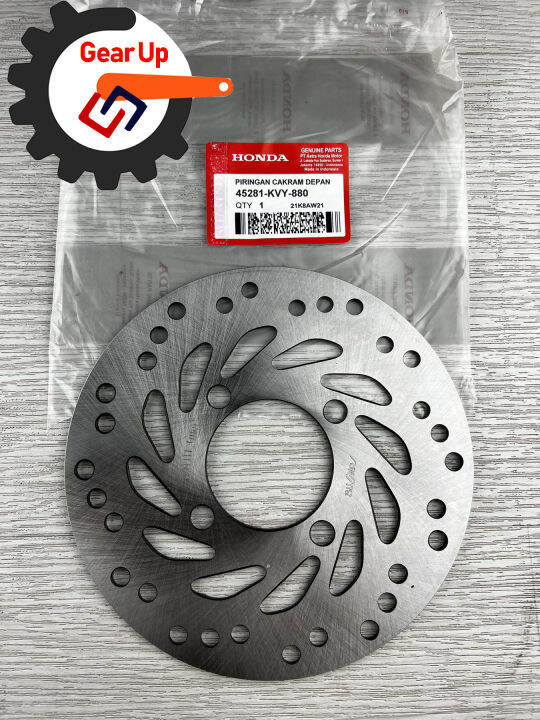 KVY DISK ROTOR for Honda Beat fi v1 v2 carb / Genio Scoopy / Honda ...