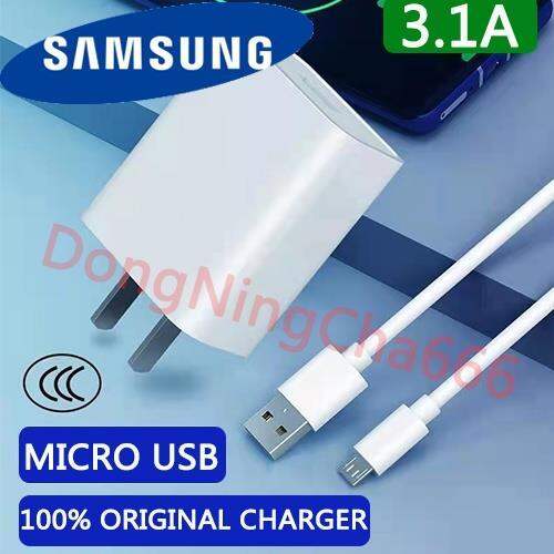 T Samsung Charger Original Fast Charger Micro Usb/Cable Adapter Set ...