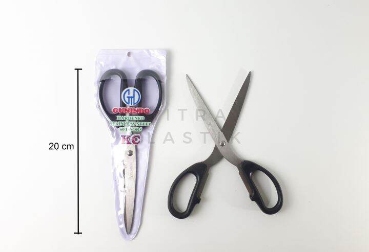 Gunting Gunindo KC Gunting Kertas Besar Stainless Kantor Tajam Scissor ...
