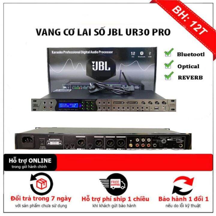 Vang Cơ Lai số JBL UR30 Pro, , Chống Hú, Đầy Đủ Kết Nối Bluetooth, Cổng Quang Optical, Coaxial ...