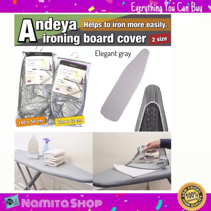 Namita Andeya ironing bord ผ้ารองรีด ผ้าคลุมที่รองรีด ที่รองรีดผ้า เนื้อหนา รีดผ้าง่ายกว่าเดิม ...