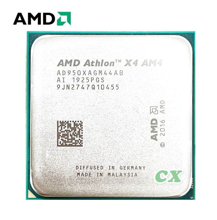 AMD Athlon X4 950 3.5GHz Quad-Core Quad-Thread 28NM 65W CPU Processor ...