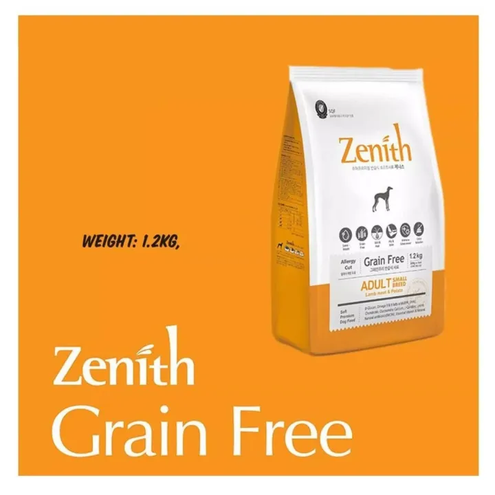 Zenith KOREAN BRAND Adult Grain-Free Soft Premium Food Lamb Meat Potato ...