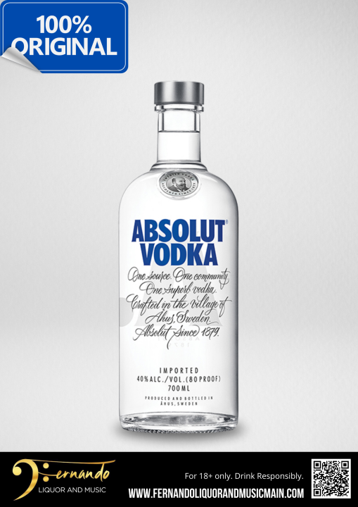 Absolut Vodka 700ml / 1 Liter Flavored Drinks Cocktail | Lazada PH