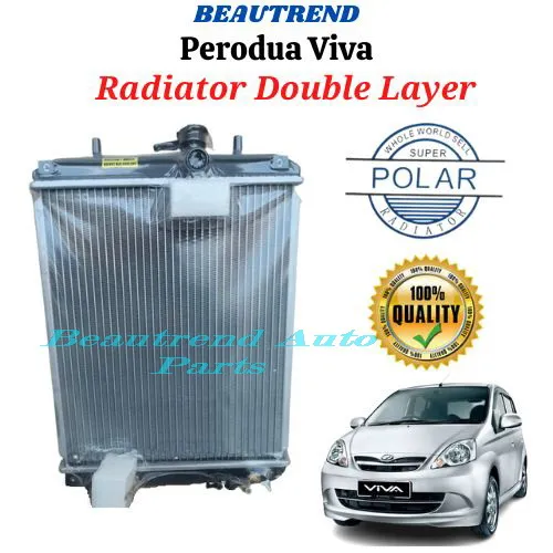 Perodua Viva Radiator Double Layer Brand POLAR Auto Manual Tanki Air ...