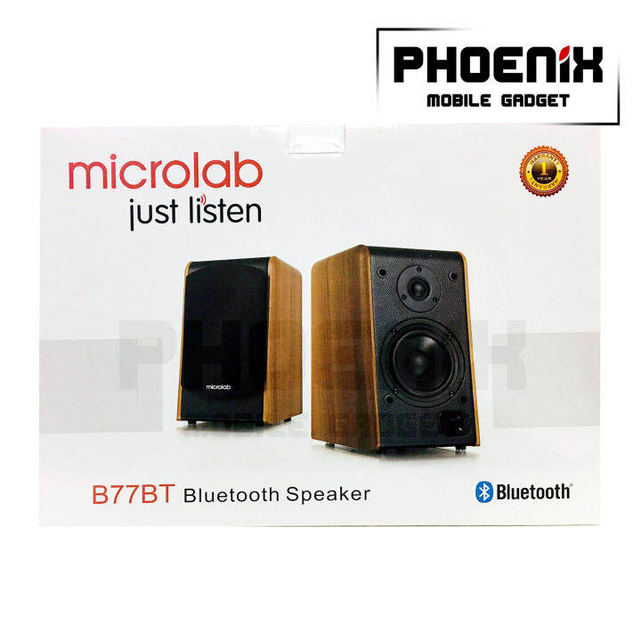 Microlab B77BT ลำโพงคอมมีบลูทูธ ซับ 4.0" Bluetooth Subwoofer (เบสแน่น ...
