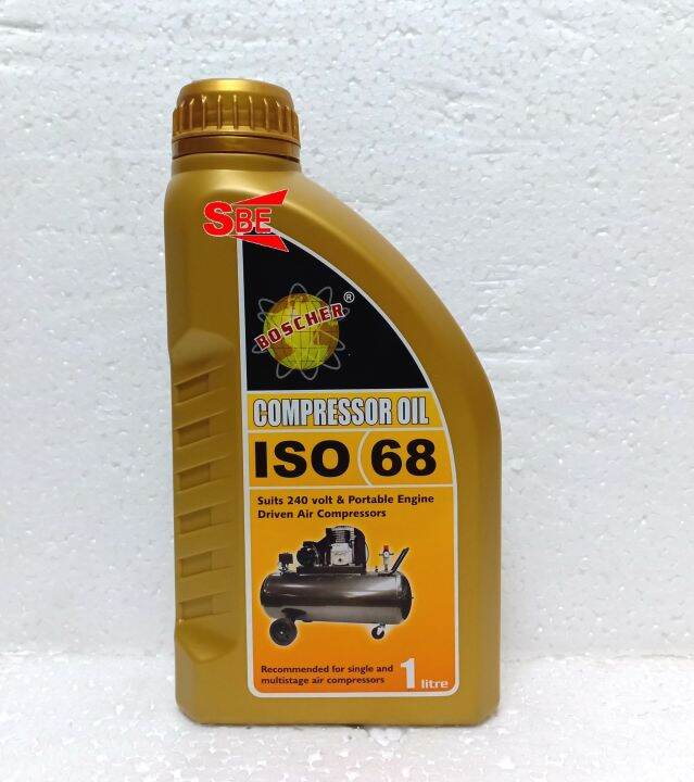 BOSCHER ISO 68 Compressor Oil 1L | Lazada