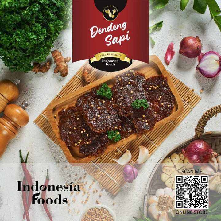 INDONESIA FOODS Dendeng SAPI pouch 140 gram | Lazada Indonesia