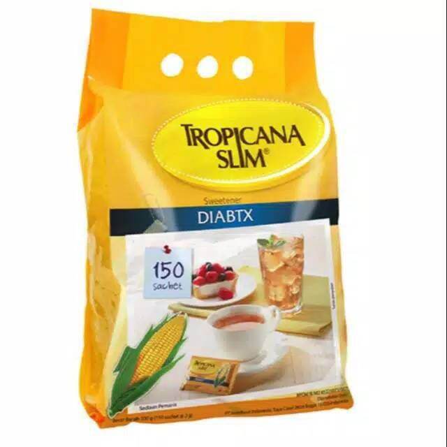 GULA DIABETES Tropicana Slim DIABTX Kemasan Besar isi 150 Sachet ...