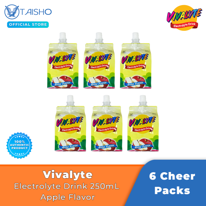 Vivalyte 250ml E-LYTE DRINK (APPLE) Set Of 6 | Lazada PH