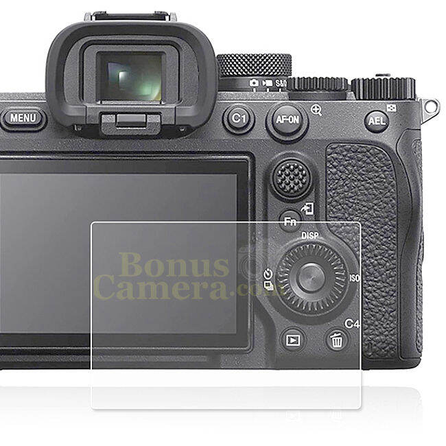 GSP-A7M4 แผ่นกระจกกันรอยจอโซนี่ A7 IV (A7 Mark 4),ZV-E1 ใช้แทน Sony PCK ...