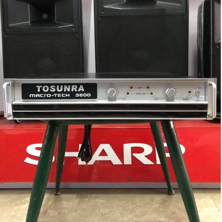 Tosunra Macrotech 3600 power amplifier | Lazada PH