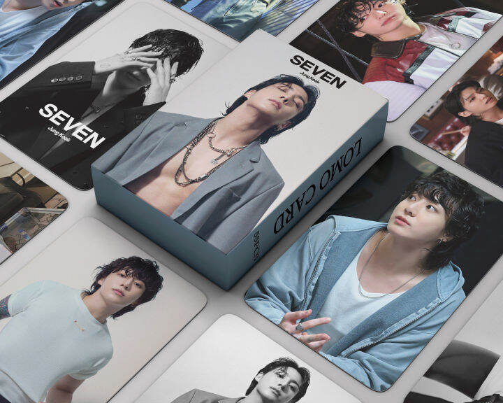 Csbi ชุดการ์ดรูปภาพแบบ Kpop BTS 55ชิ้น/เซ็ตชุดการ์ดเจ็ดชิ้น/ชุดบัตรภาพ ...