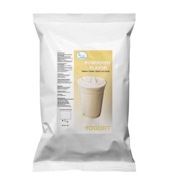 Top Creamery Yogurt Powder 1kg - Plain Yogurt Powder | Lazada PH