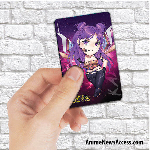 Kaisa KDA Popstar Skin League of Legends Stickers Fanart Chibi NFC ...