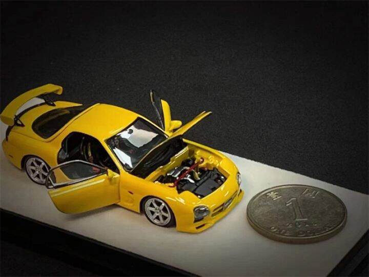 (พรีออเดอร์) PGM 1:64 FD3S มาสด้า RX7หล่อรถแบบจำลองเปิดเต็ม | Lazada.co.th