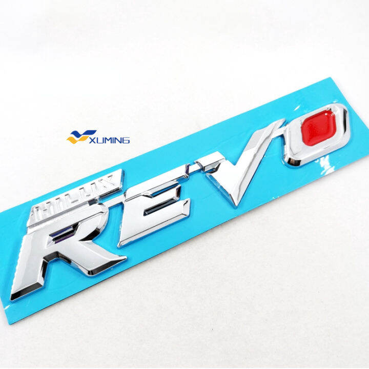 doub Shop 1 X ABS Chrome HILUX REVO Logo Car Auto Emblem Badge Sticker ...