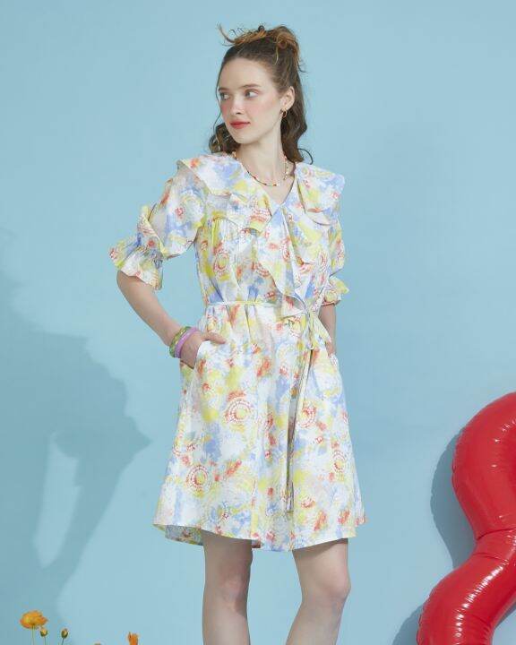 Nitan (นิทาน) เดรสให้นม ชุดคลุมท้อง Daylily | Lazada.co.th