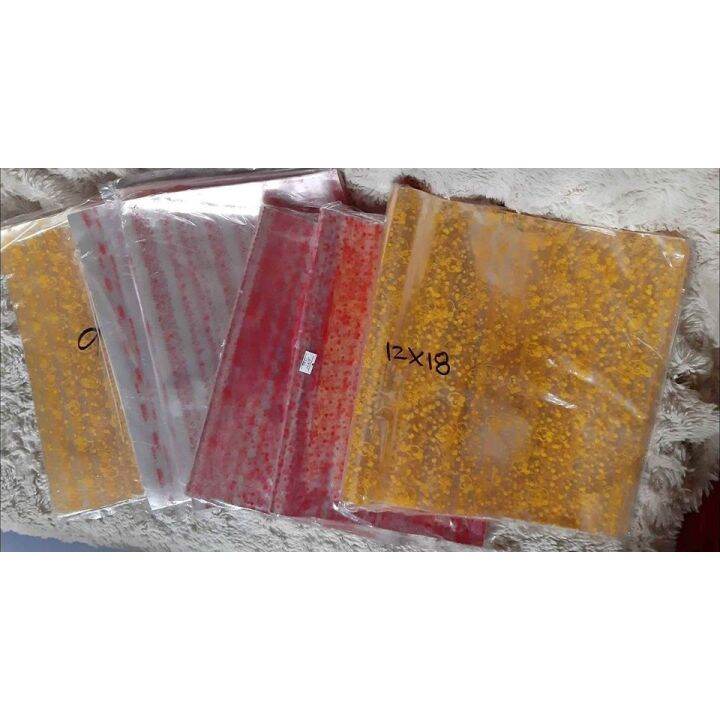 CELLO SHEET PLASTIC WRAPPER PRINTED | Lazada PH