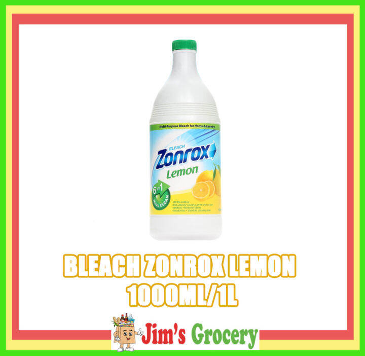 JIMS BLEACH ZONROX LEMON (YELLOW) 1 LITER 1PC | Lazada PH