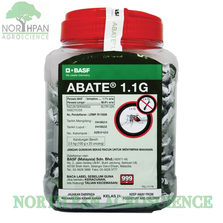 Abate 1.1G / 100g / Insecticides / Basf / First line of defense against ...