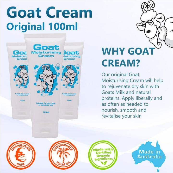 GOAT MOISTURISING CREAM 100ml | Lazada