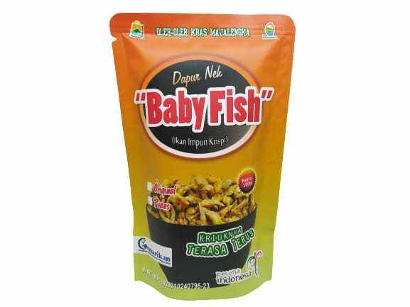 Crispy ikan baby fish /Crispy ikan Impun/kemasan premium/ikan goreng ...