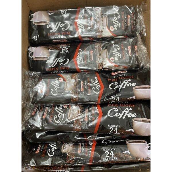 Don Pepe Instant Pure Native Coffee 4 grams x 24 sachets | Lazada PH