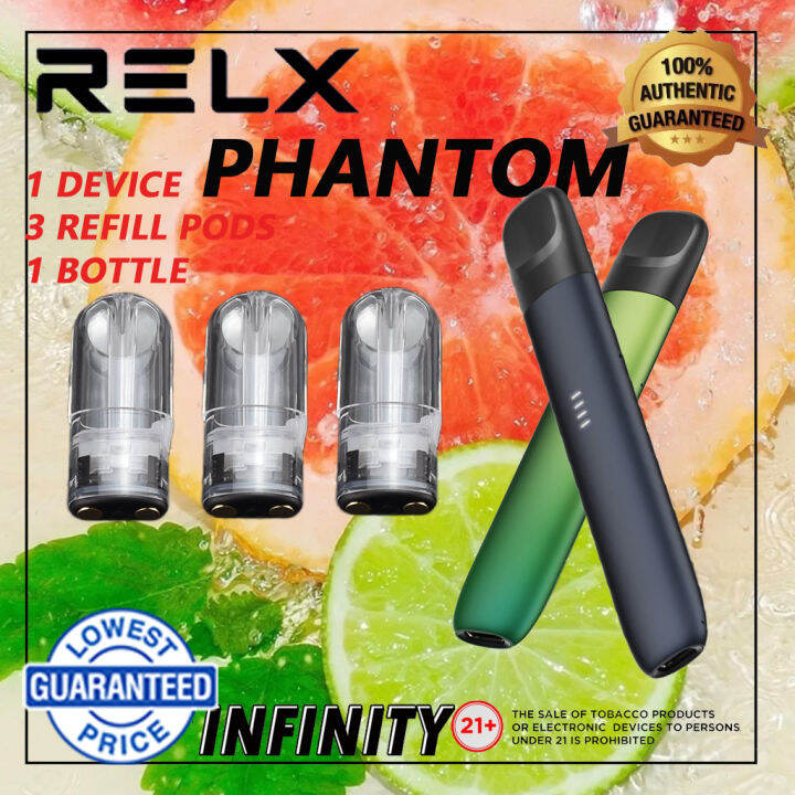 【1 Device+3 Refill Pods】Rel-x/relax/rlex/relex Infinity/ Essential ...