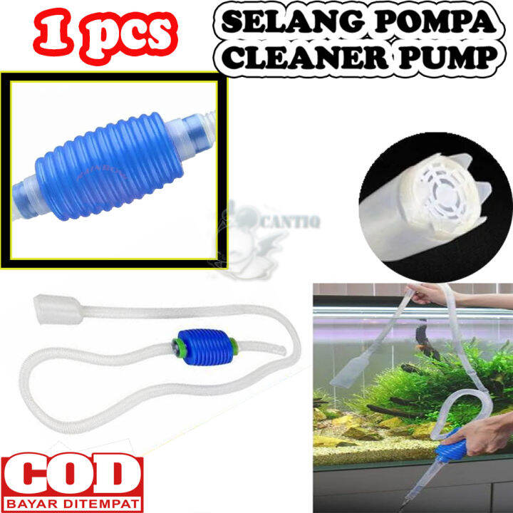 QCF Sipon Aquarium 1.8m Selang Pompa Hisap Aquarium / Selang Penyedot ...