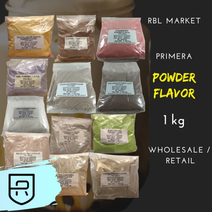 Primera Powder Flavor 1kg by Ferna for Milk Tea Shakes and Frappes Milk ...